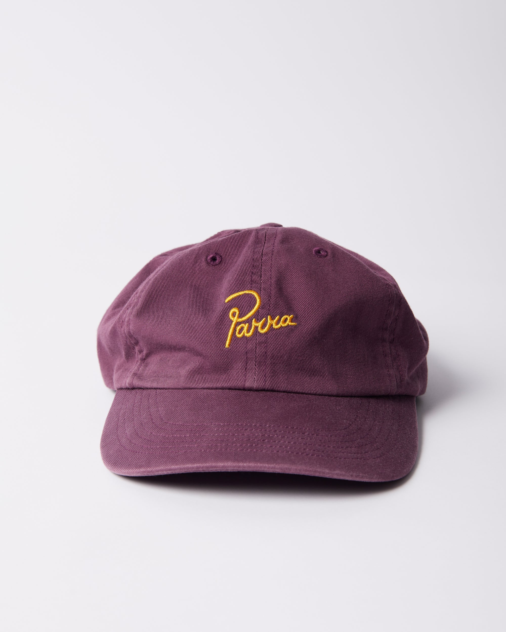 Script logo 6 panel hat – by Parra JP
