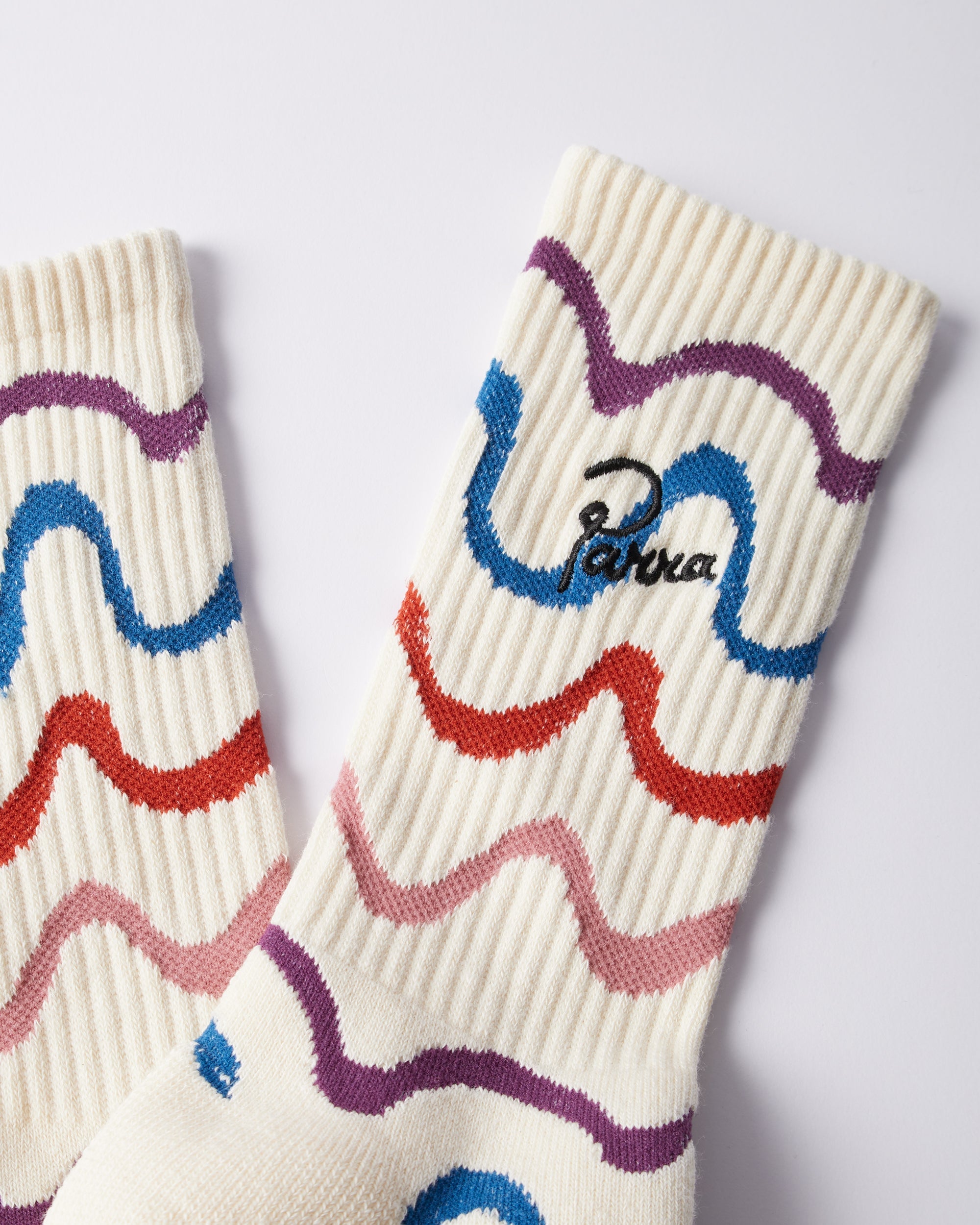 Sock wave crew socks – by Parra JP